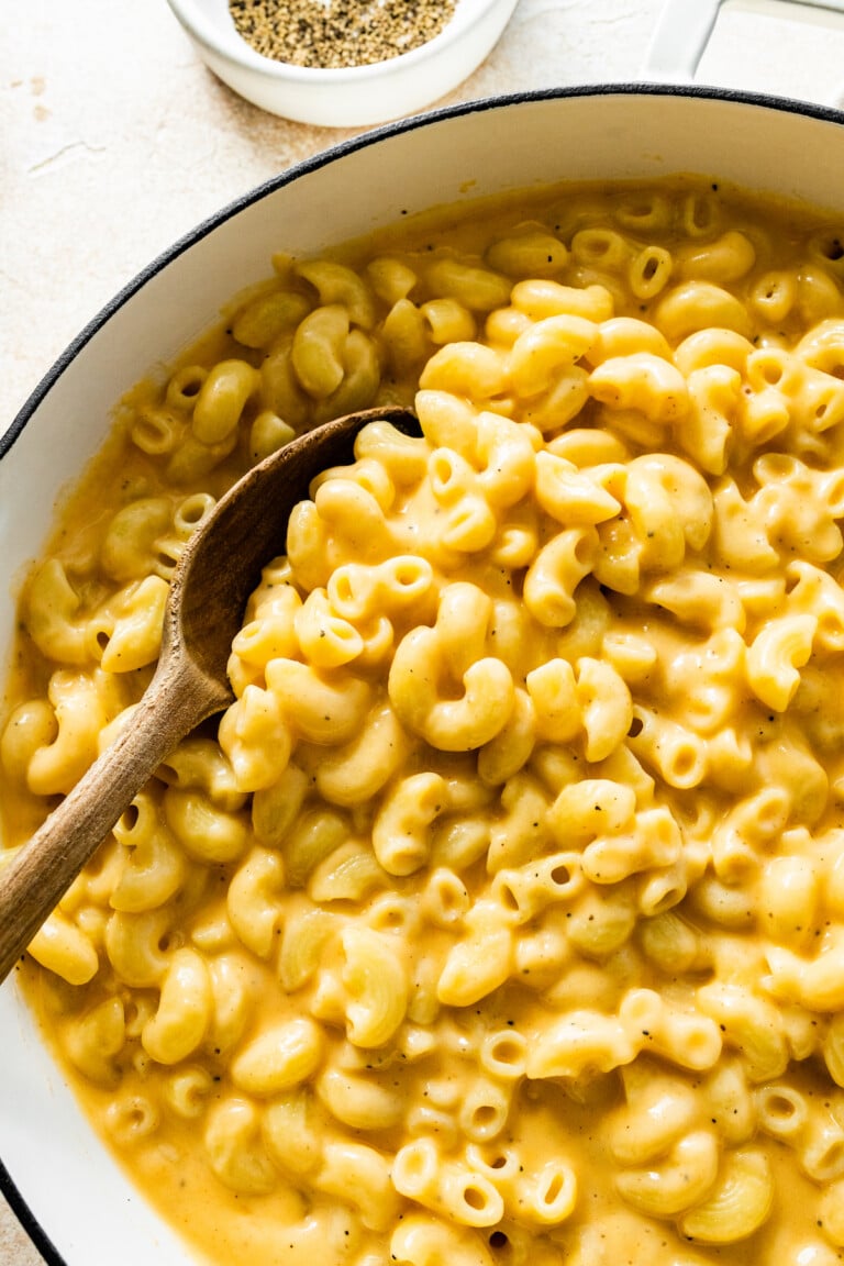 High Protein Cottage Cheese Mac and Cheese - Eating Bird Food