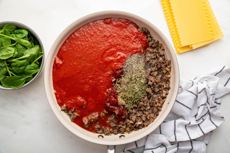 The BEST Healthy Lasagna - Eating Bird Food