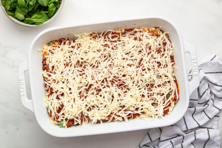 The BEST Healthy Lasagna - Eating Bird Food