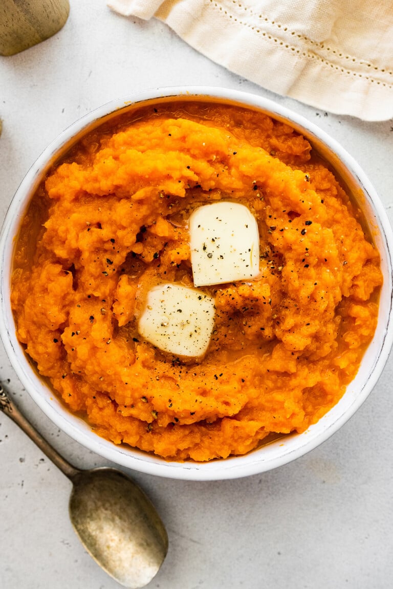 Mashed Sweet Potatoes - Eating Bird Food