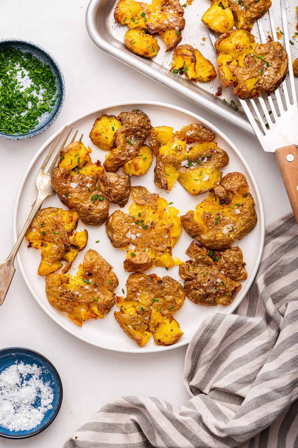 The Best Crispy Smashed Potatoes - Eating Bird Food