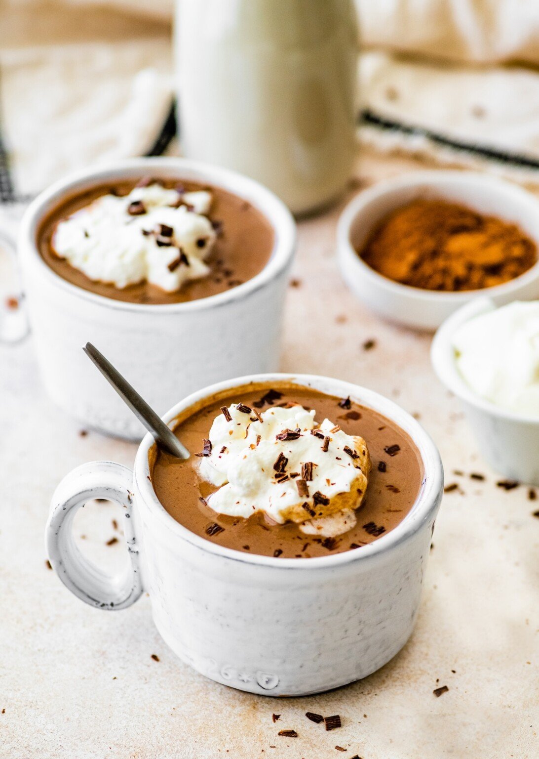 High Protein Hot Chocolate (22g protein) - Eating Bird Food