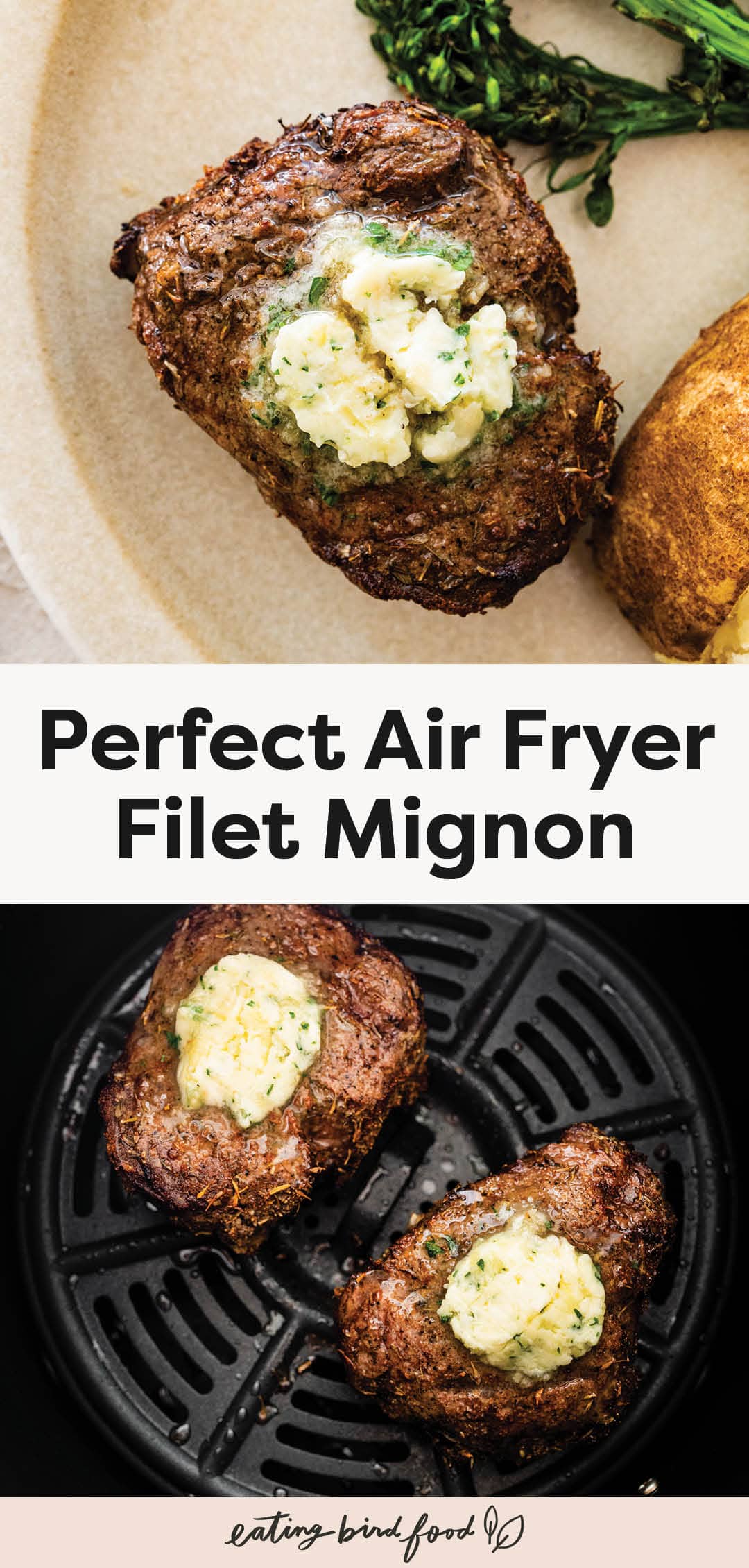 Air Fryer Filet Mignon (Juicy, Tender & Ready in 15 Minutes) - Eating ...