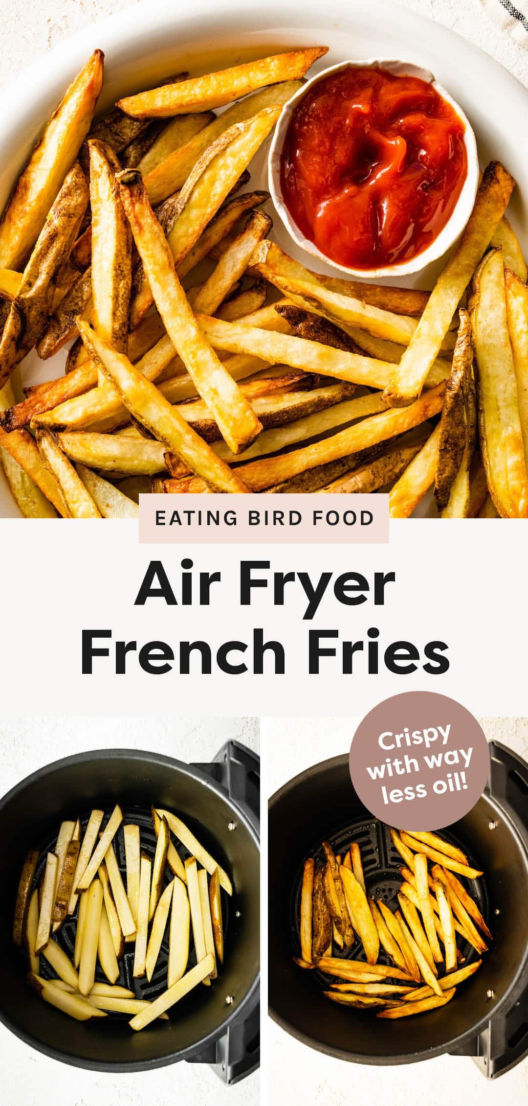 Crispy Air Fryer French Fries - Eating Bird Food