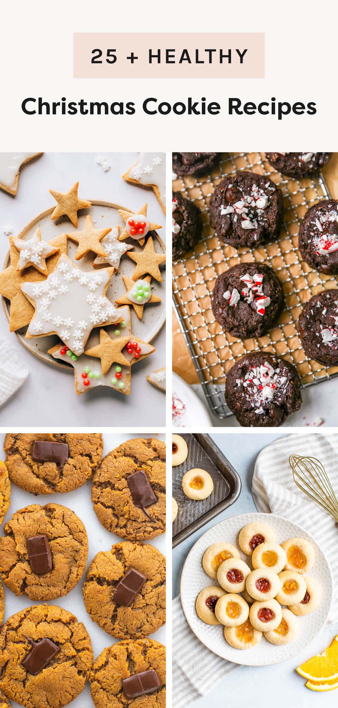 Healthy Christmas Cookies That You'll Love - Eating Bird Food