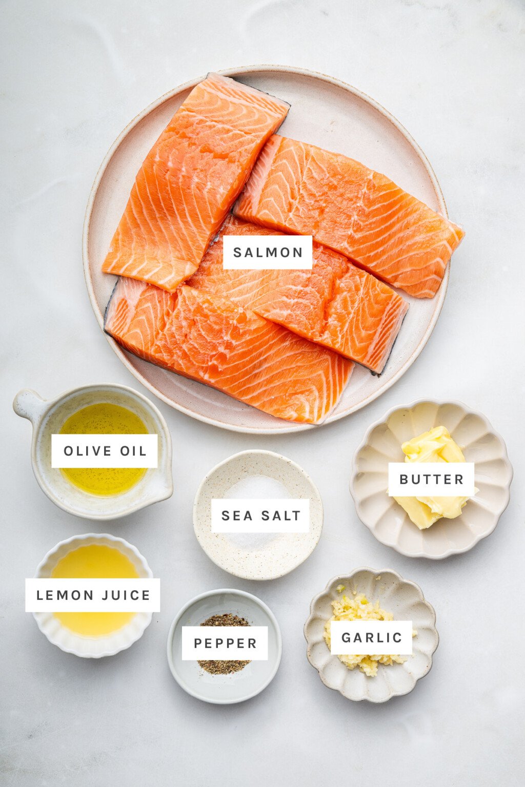 Garlic Butter Pan Seared Salmon (15-minute recipe) - Eating Bird Food