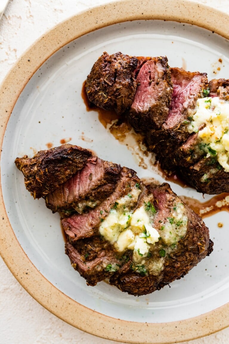 Easy Air Fryer Filet Mignon (Super Juicy & Tender) - Eating Bird Food