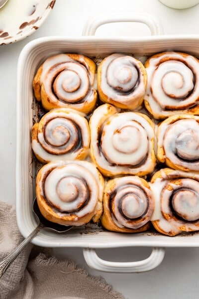 The BEST Protein Cinnamon Rolls (No Yeast) - Eating Bird Food