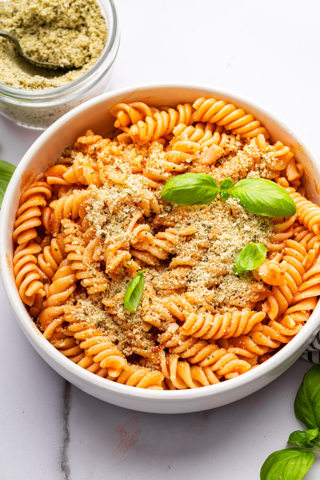 Easy Vegan Parmesan Cheese (Nut-Free) - Eating Bird Food