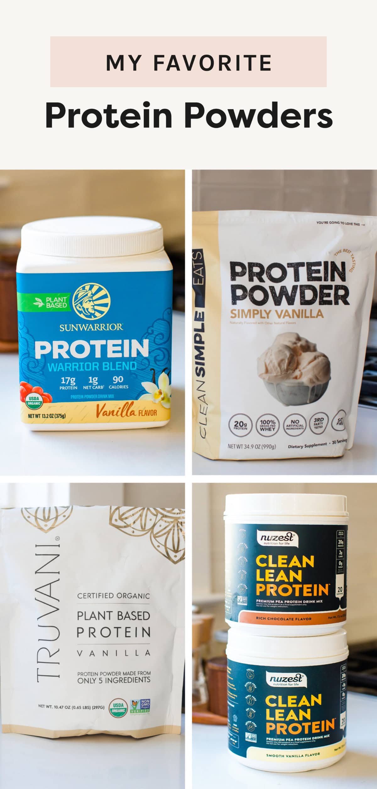 The Best Protein Powders - Eating Bird Food