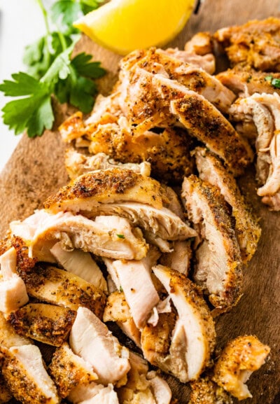 Baked Greek Chicken with Lemon and Oregano - Eating Bird Food