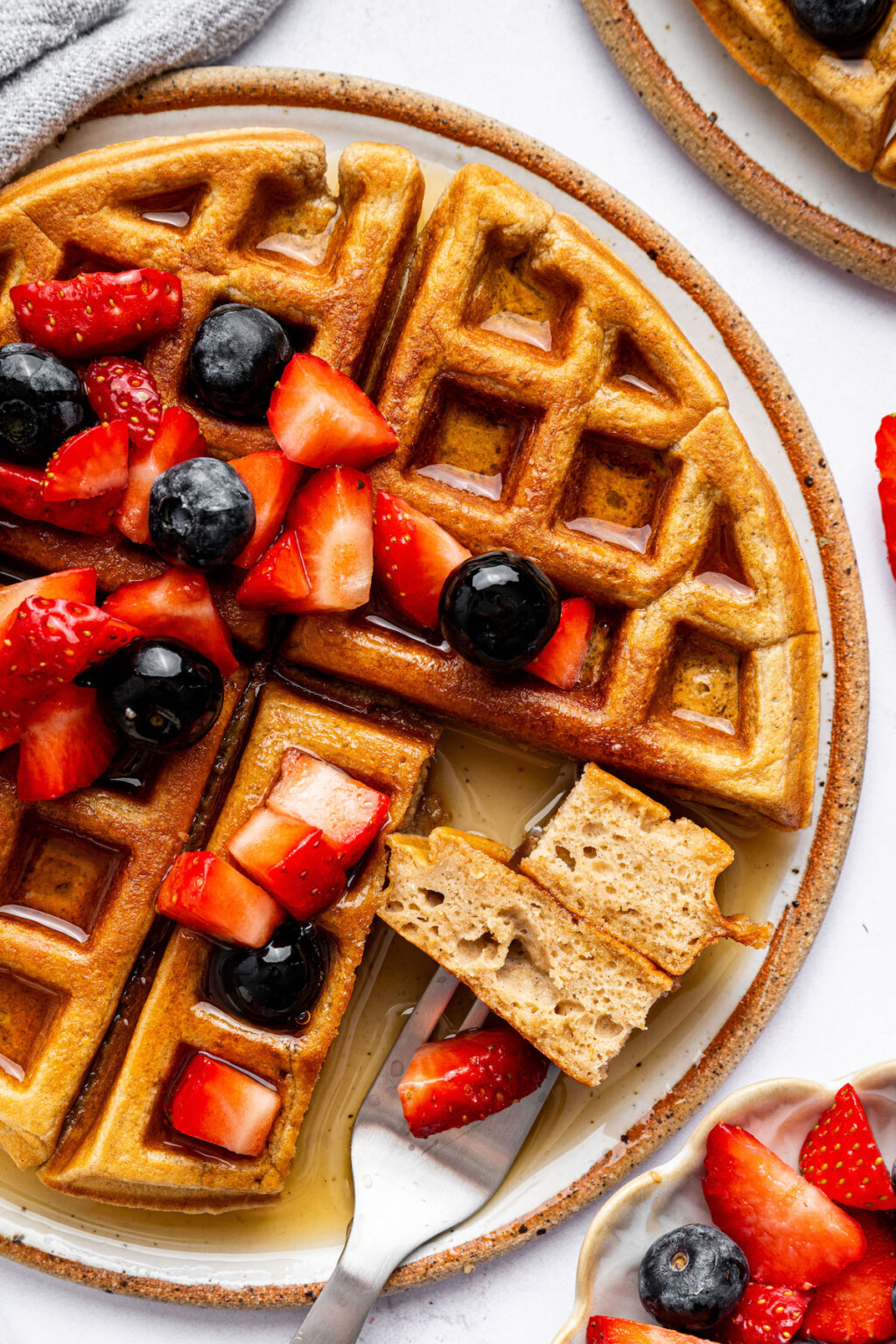 Best High Protein Waffles - Over 50g Protein | Eating Bird Food