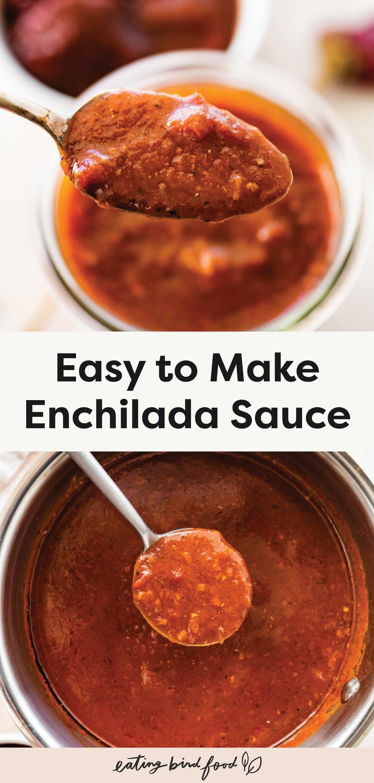 Easy 15-Minute Enchilada Sauce - Eating Bird Food