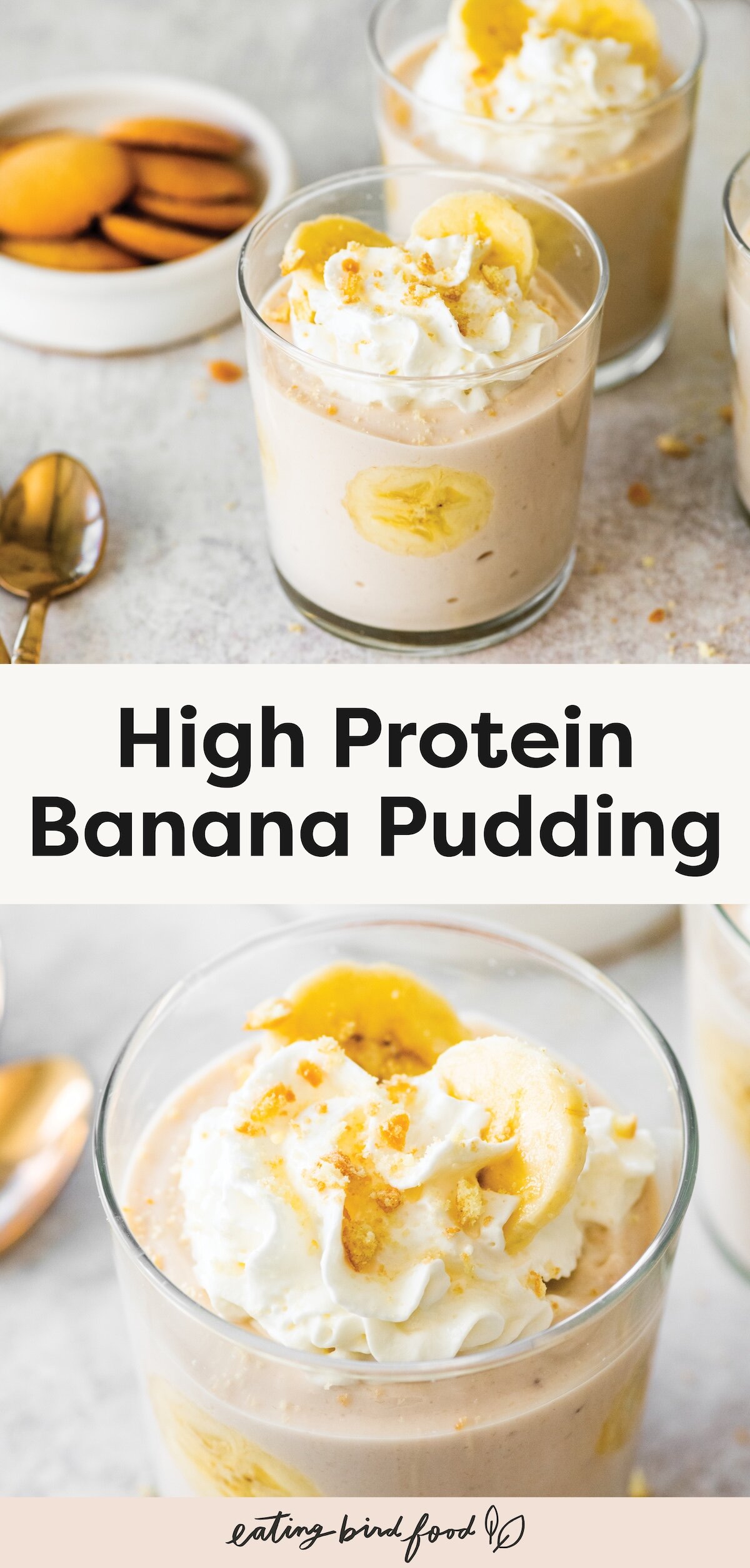 High-Protein Banana Pudding (with Cottage Cheese) - Eating Bird Food