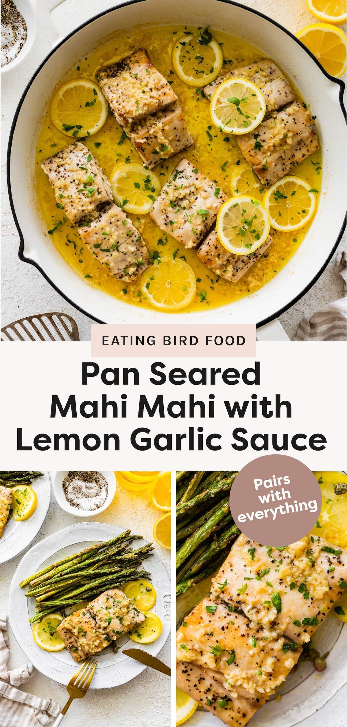 Pan-Seared Mahi Mahi Recipe - Eating Bird Food