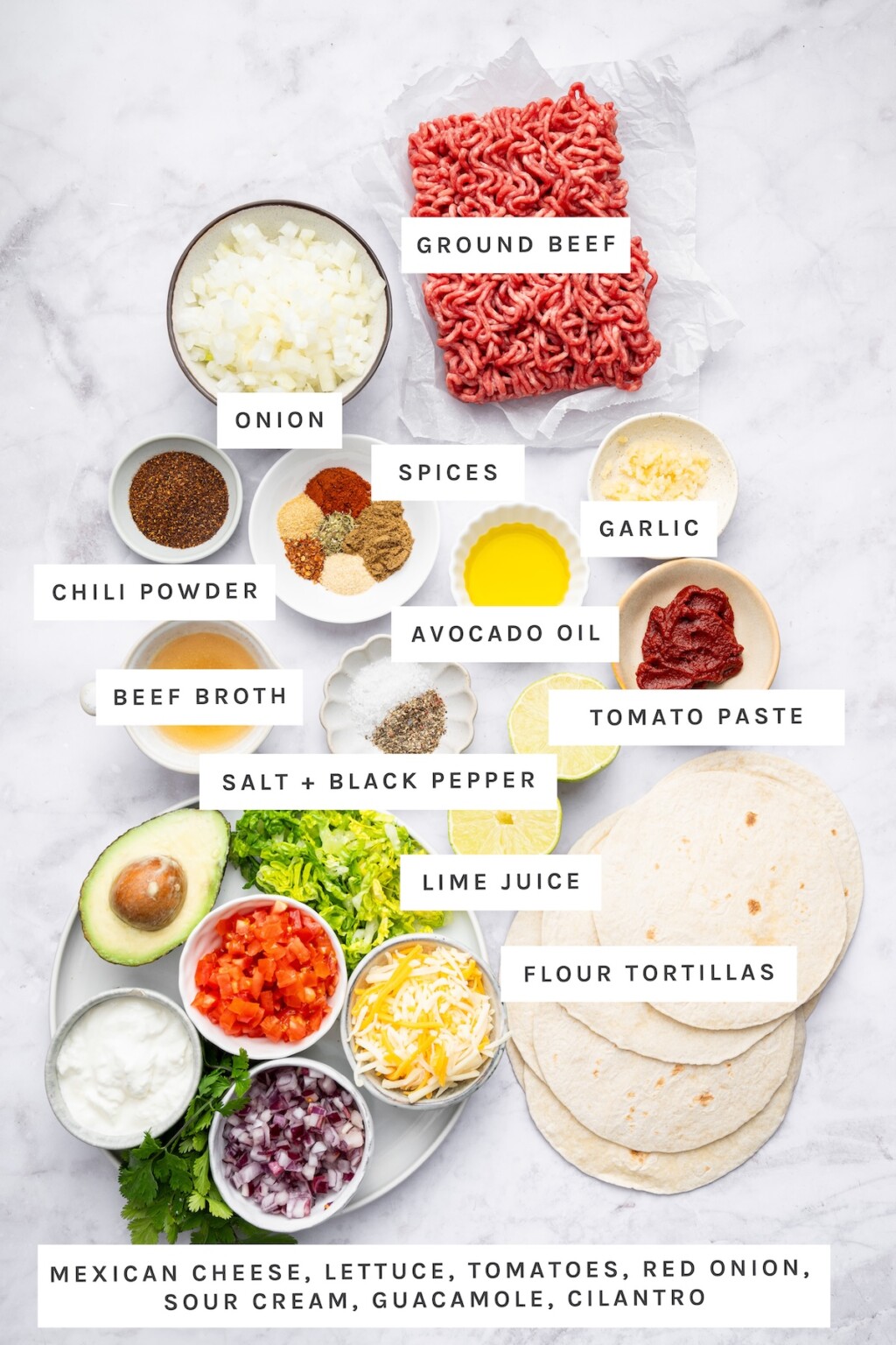 Easy Ground Beef Tacos - Eating Bird Food