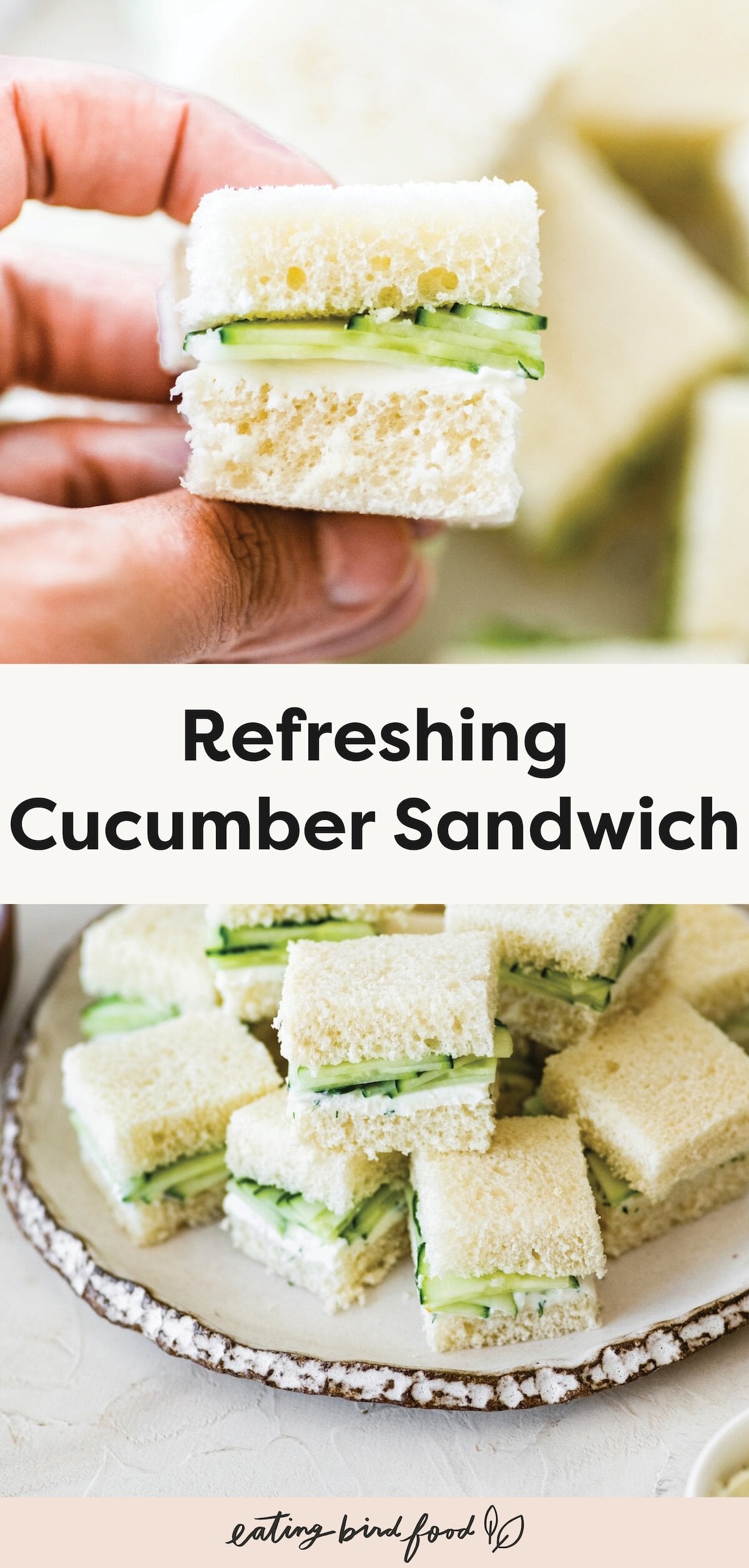 Easy Cucumber Sandwiches (Kid-Friendly) - Eating Bird Food