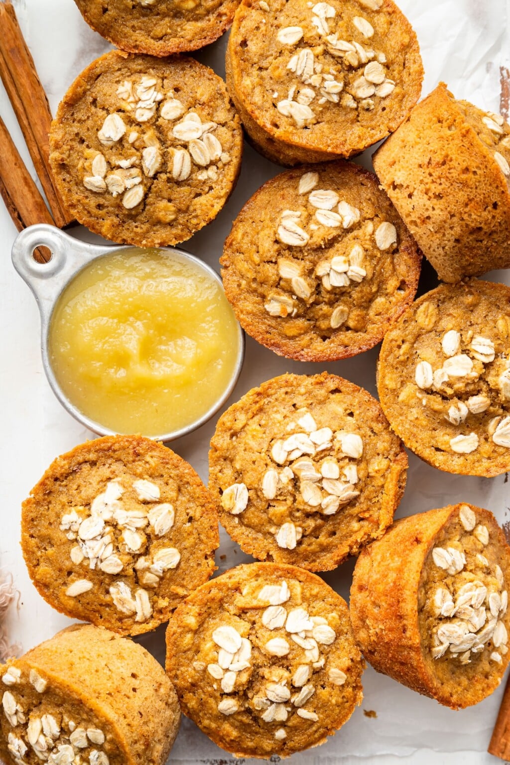 Healthy Applesauce Muffins - Eating Bird Food