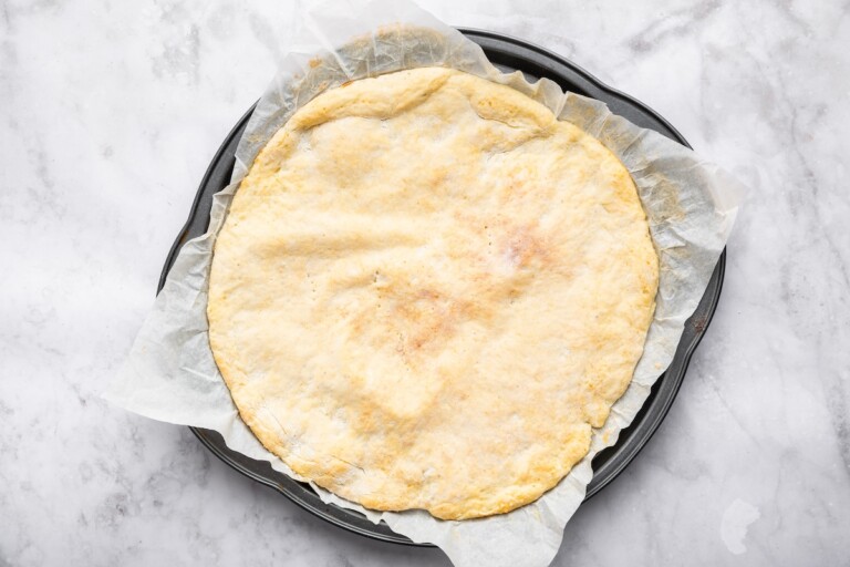 High Protein Cottage Cheese Pizza Crust - Eating Bird Food