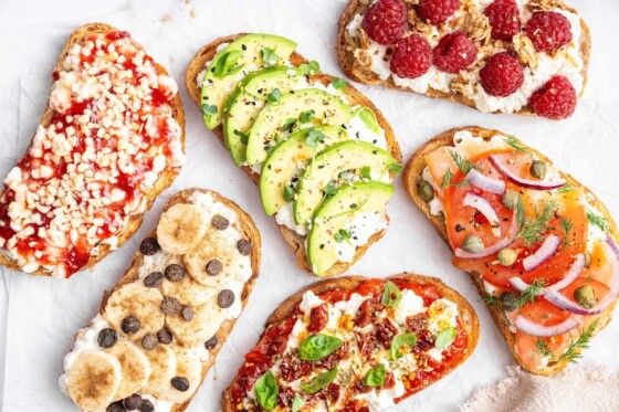 High-Protein Cottage Cheese Toast Recipe (6 Ways) - Eating Bird Food