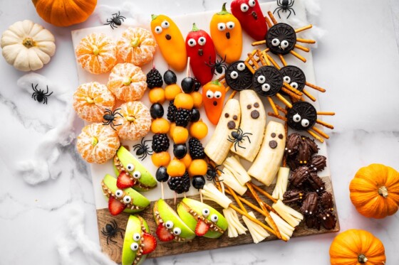 Healthy Halloween Snacks (Cute & Easy Ideas for Kids!) - Eating Bird Food