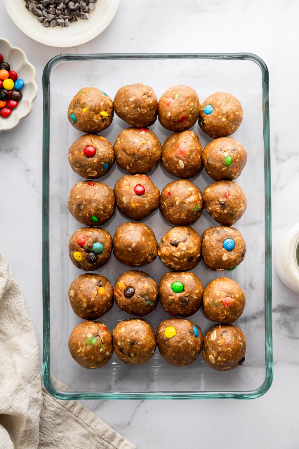 Easy No Bake Monster Cookie Protein Balls - Eating Bird Food