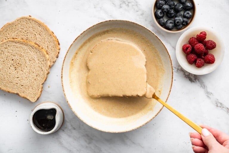 Easy Protein French Toast (36g Protein) - Eating Bird Food