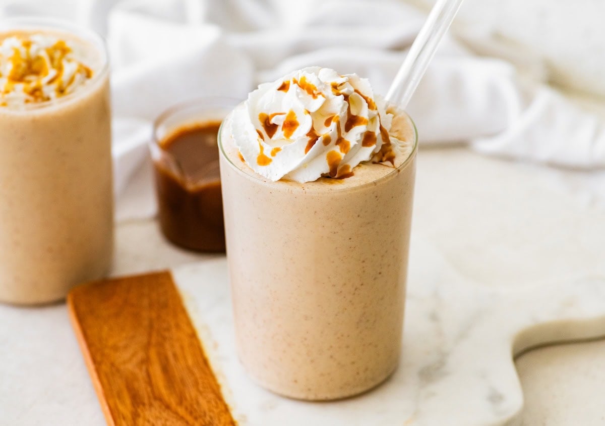 Salted Caramel Protein Shake - Eating Bird Food
